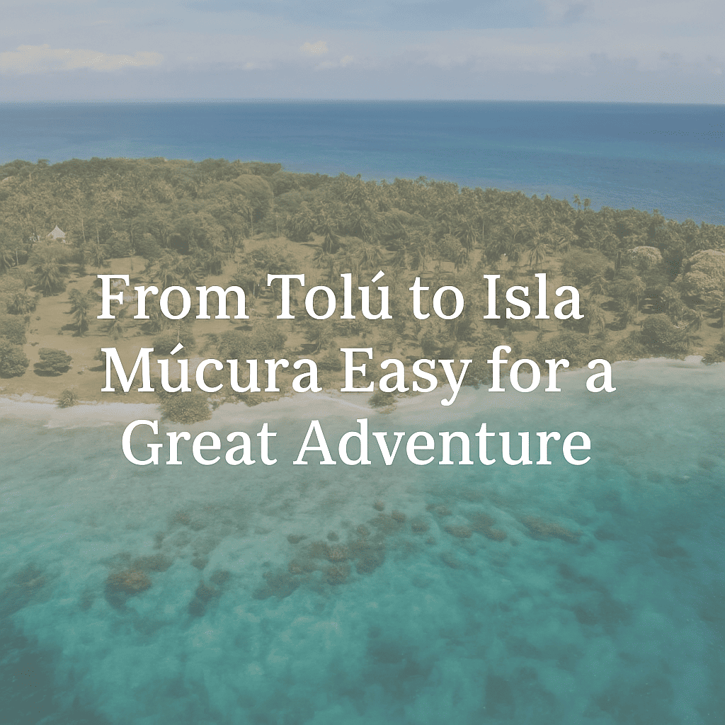 🏙️ From Tolu to Isla Múcura Easy for a Great Adventure